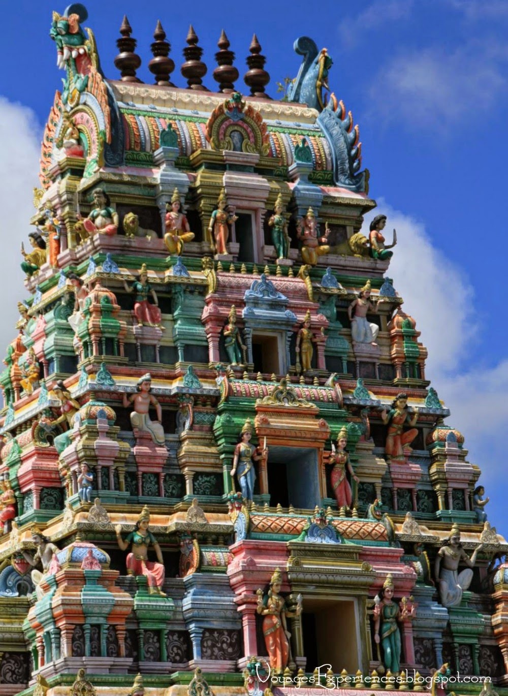 Voyages et Expériences : Maurice: Sublime Amma Tookay Temple à Camp Diable