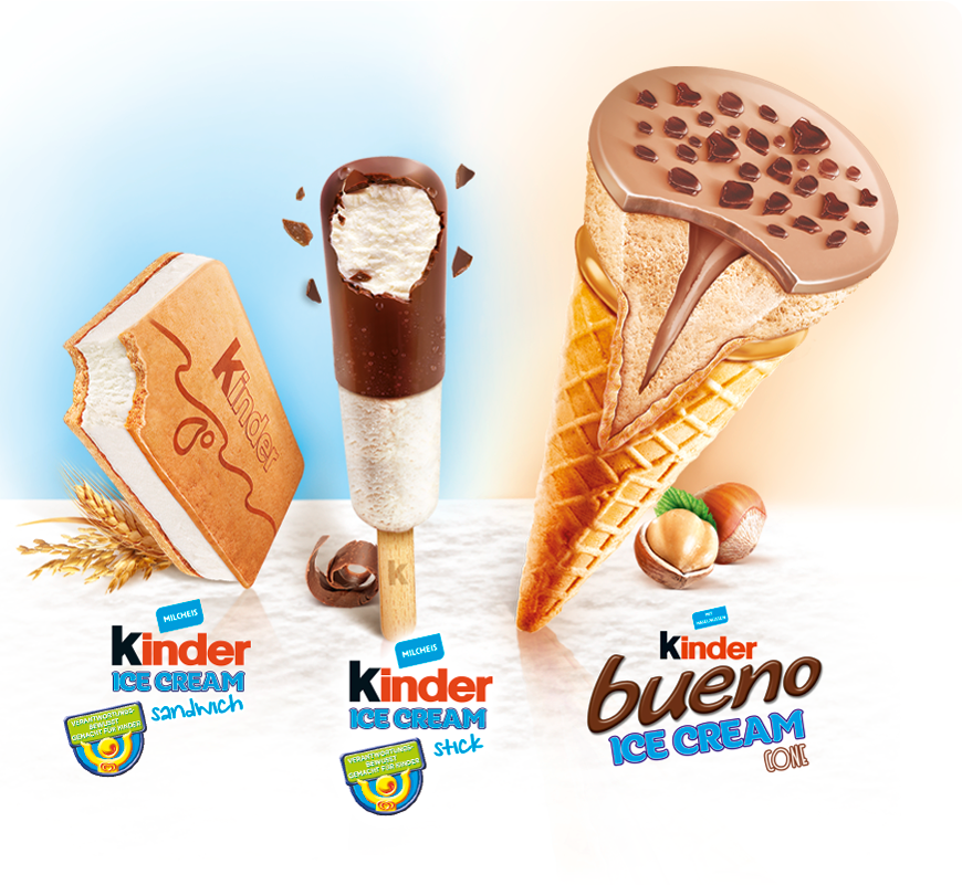 papille vagabonde: Ferrero e il Gelato Kinder