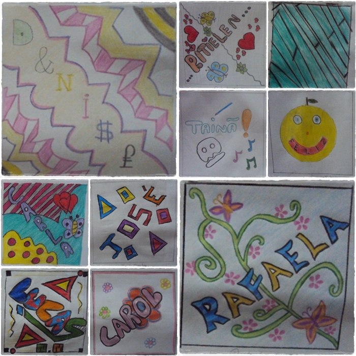 E.E.E.F. Dr. Theodoro R. Salles: Logotipos com nomes - Artes