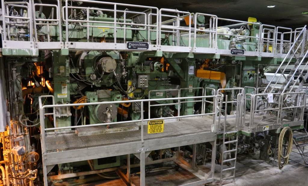 Used Process and Chemical Equipment: Paperchine MH Shoe Press New in 2008