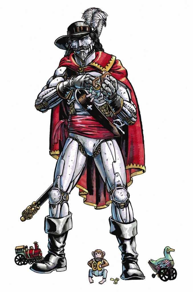 Boys Adventure Comics: The Clockwork Cavalier Kickstarter campaign in final push