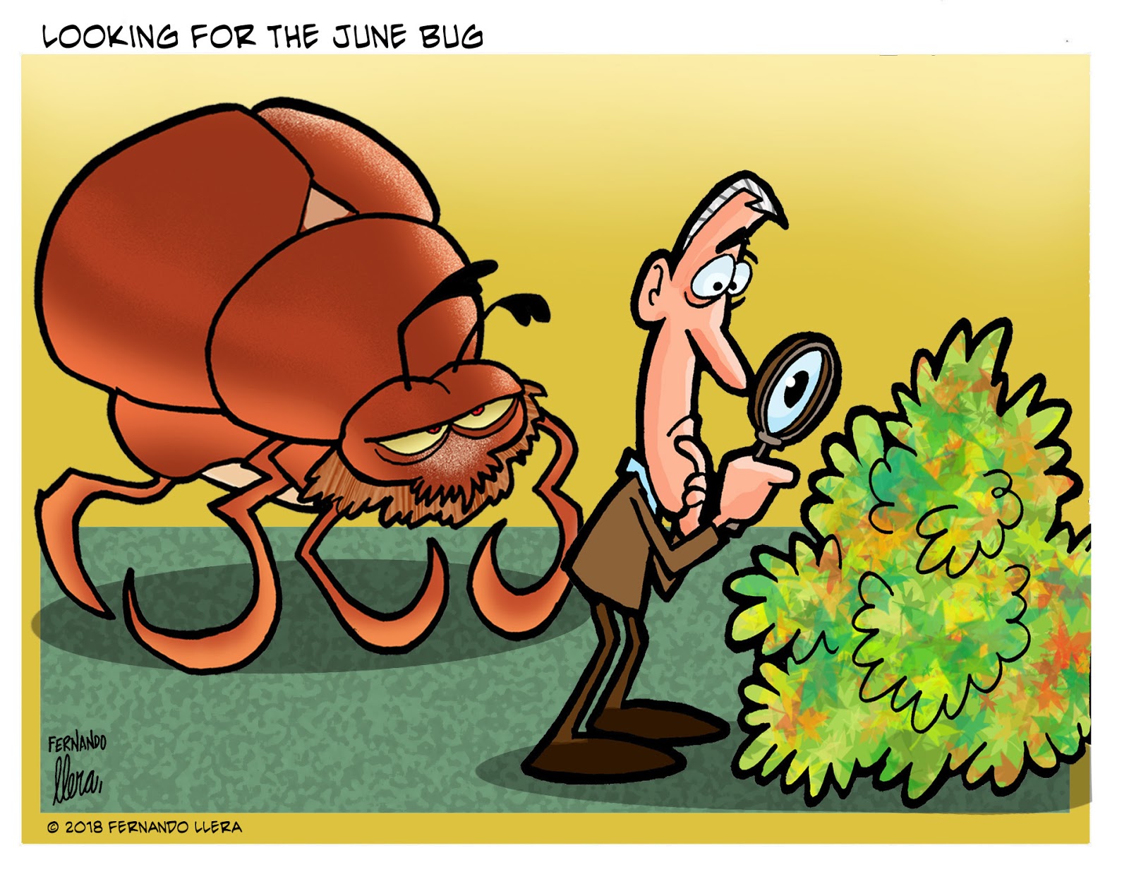 FERNANDO LLERA 'TOONS: THE JUNE BUG!
