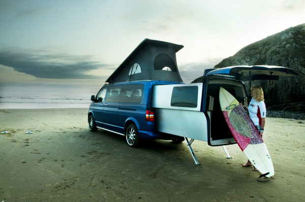Pix Grove: VW Double Back Camper Van