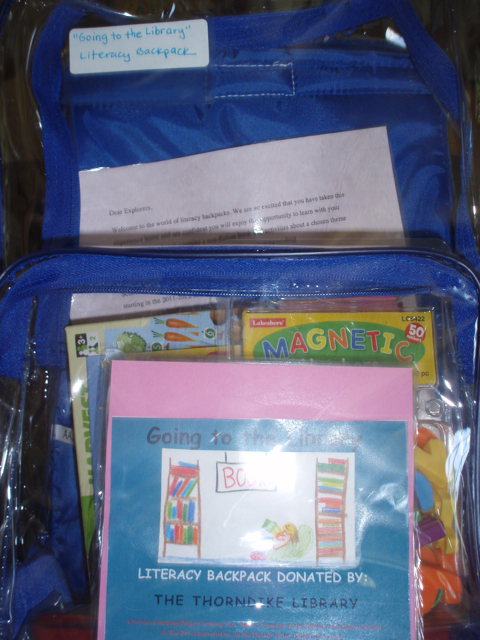 Read Aloud Literacy: Literacy Backpacks