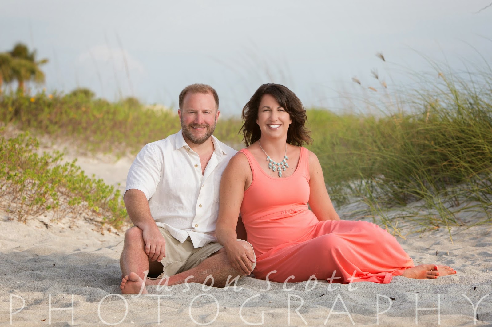 Longboat Key Beach Portraits - Naffziger Family | Jason Scott Photography