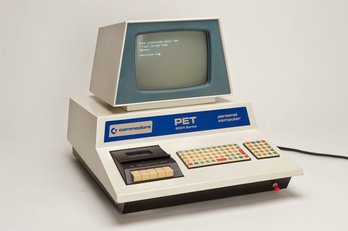 Efemerides de Tecnologia: Abril (1977) Commodore lanza PET 2001. Primer ...