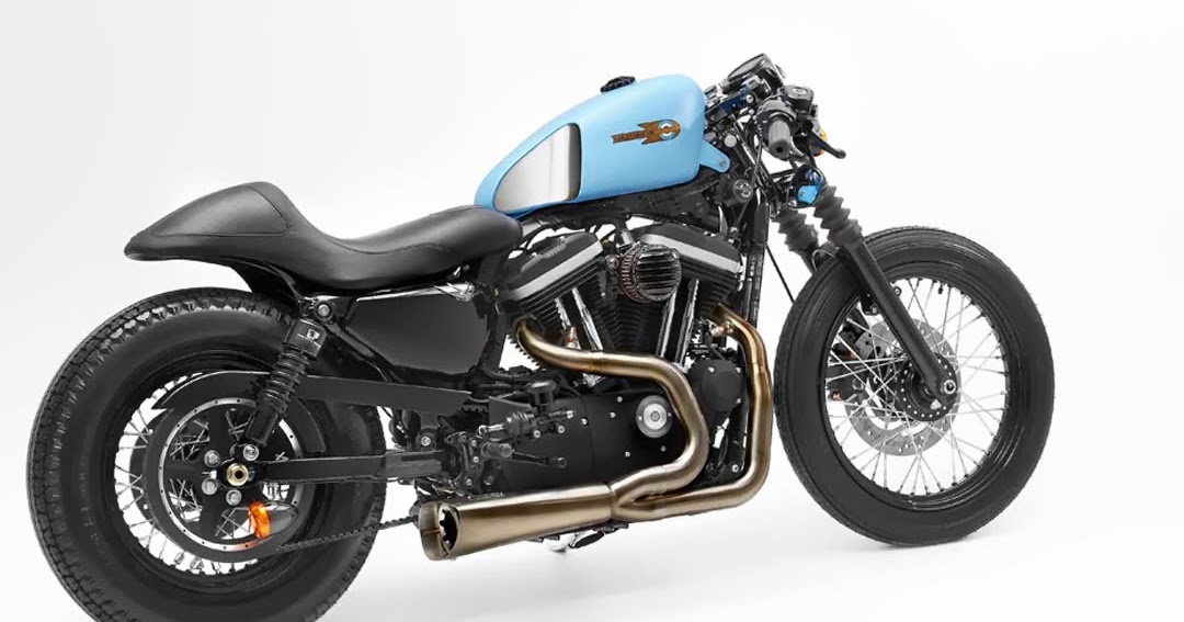 Harley-Davidson Iron 883 cafe racer - way2speed