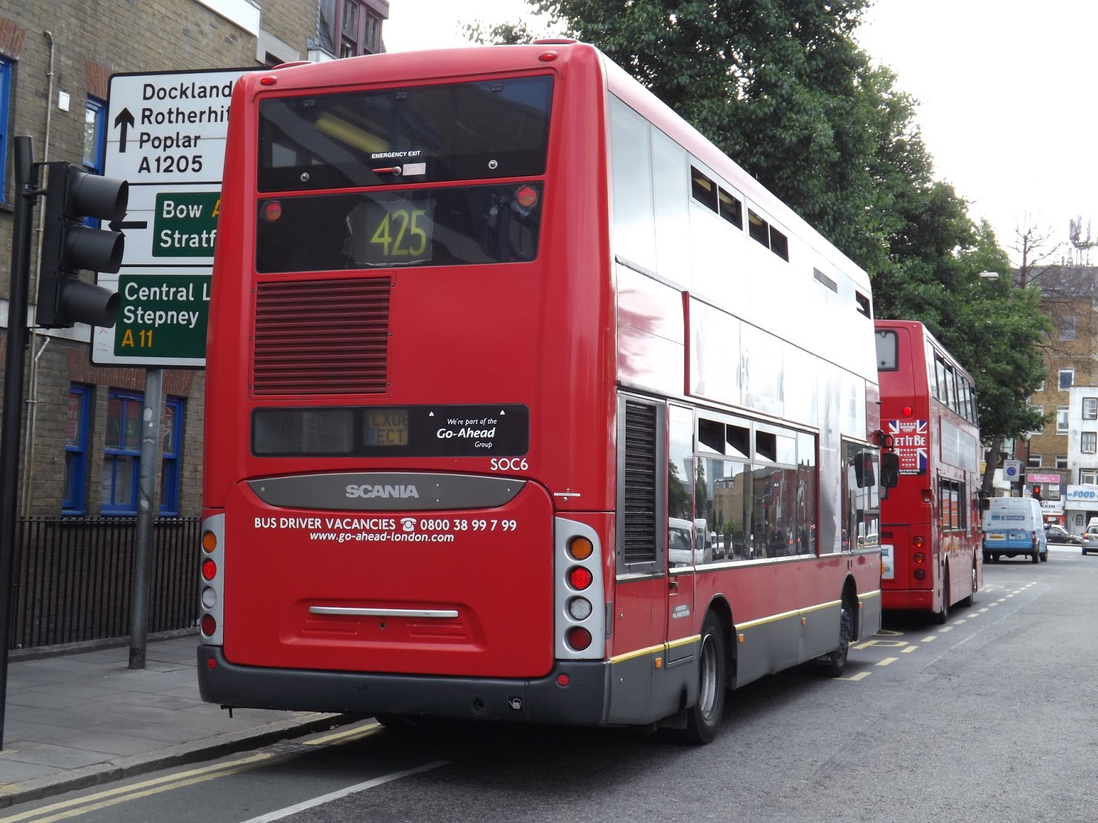 Londontransport3: Route 425 Operation transferred to Tower Transit
