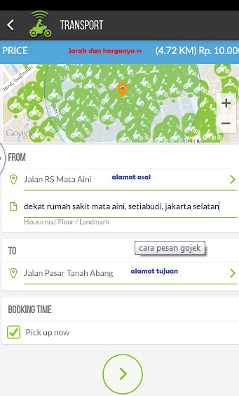 Cara Menggunakan Aplikasi Gojek di android terbaru - Update Informasi