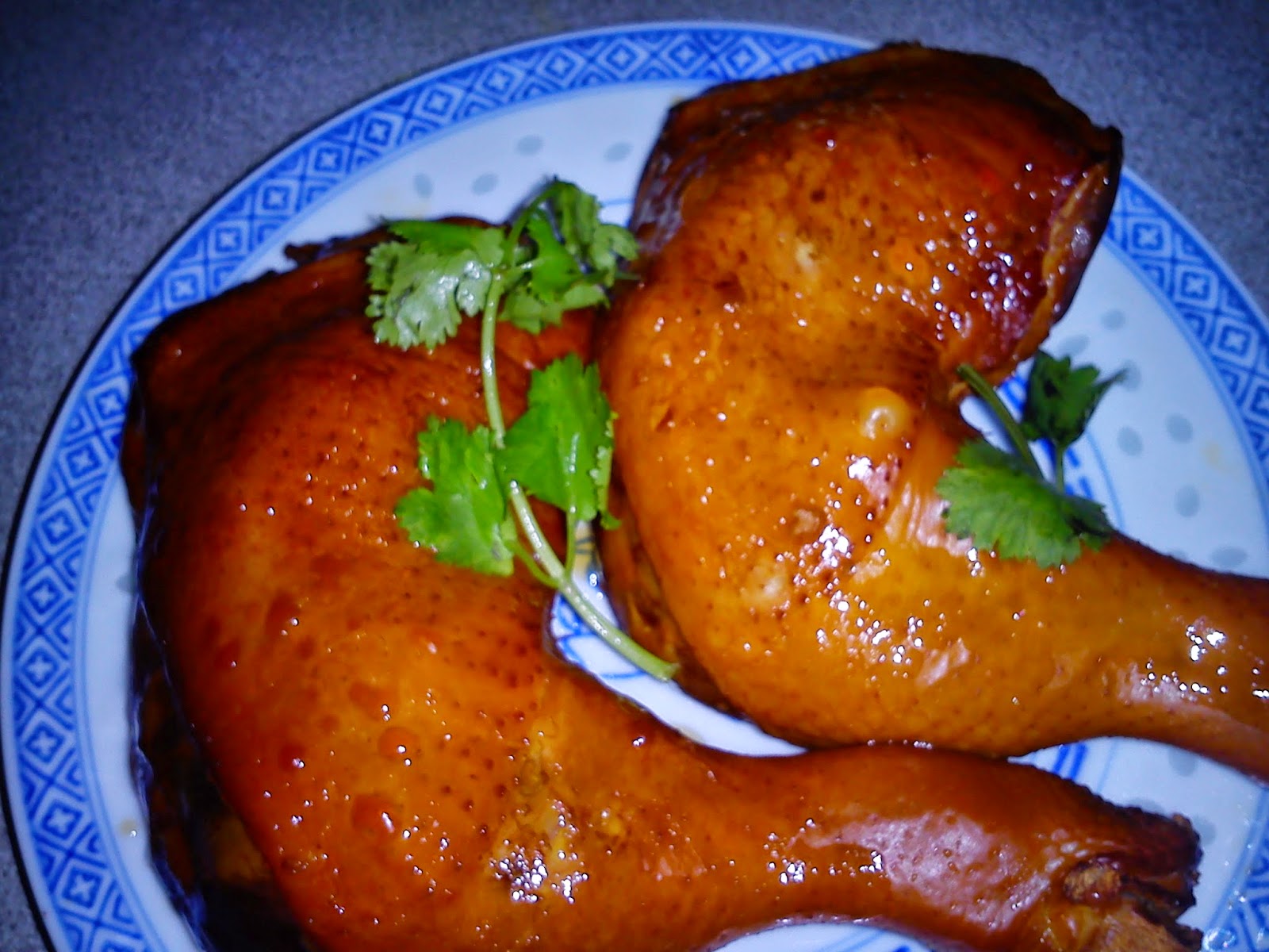 Cooking Pleasure: Smoked Dang Qui Chicken Drumsticks