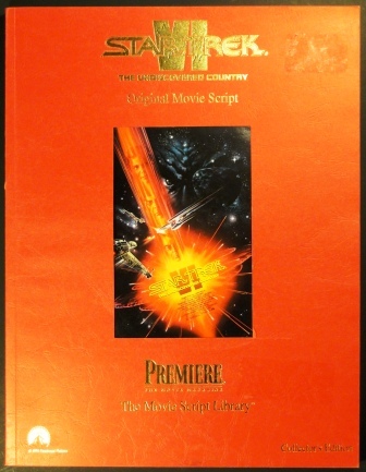 Zach Trek: Star Trek VI: The Undiscovered Country - Original Movie Script