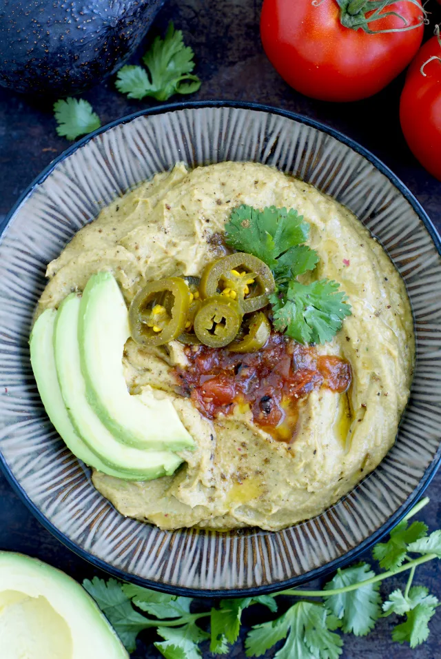 Toasted Pine Nut Hummus | The Two Bite Club
