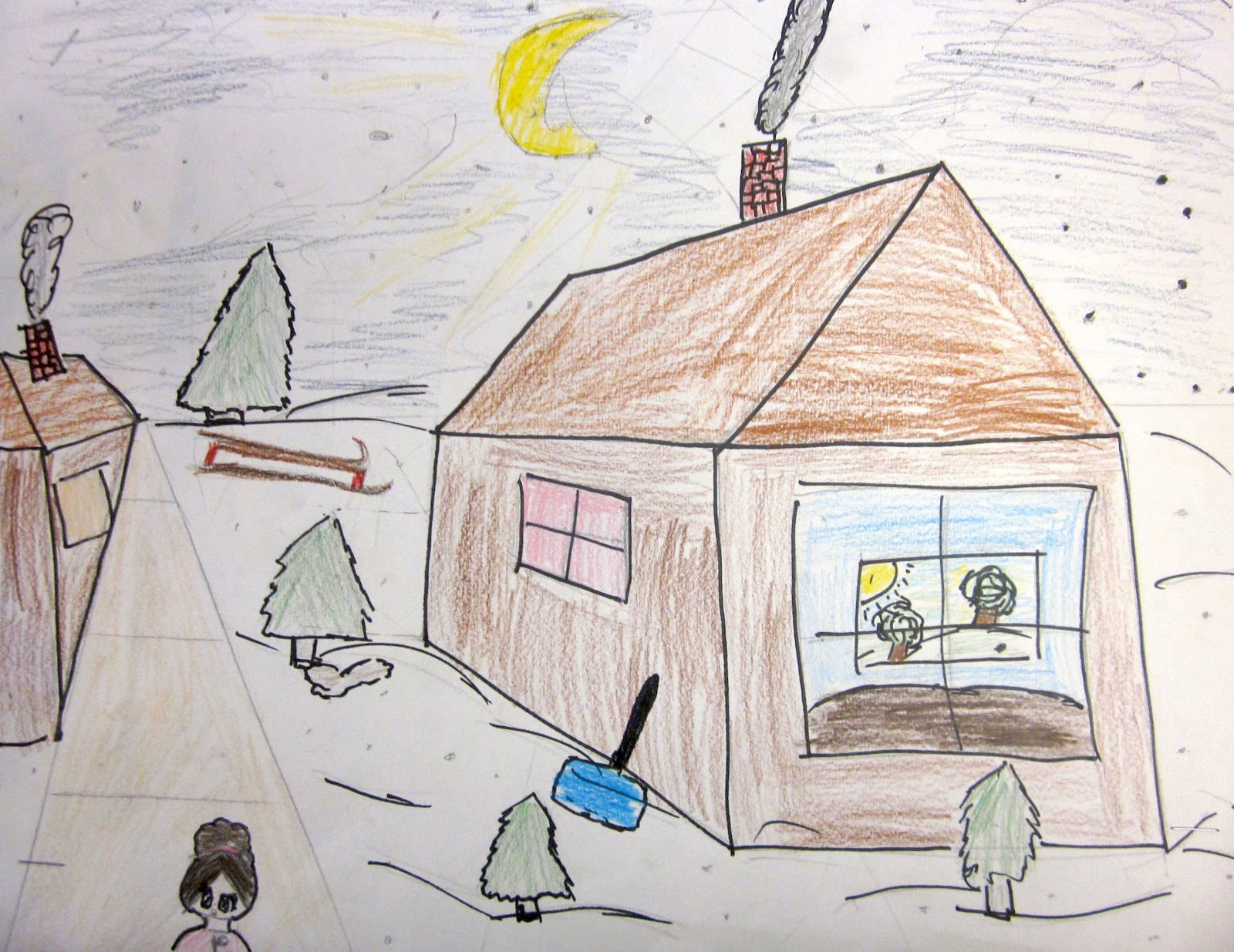 Art is Basic-- Art Teacher Blog: Perspective Drawings-- third grade ...