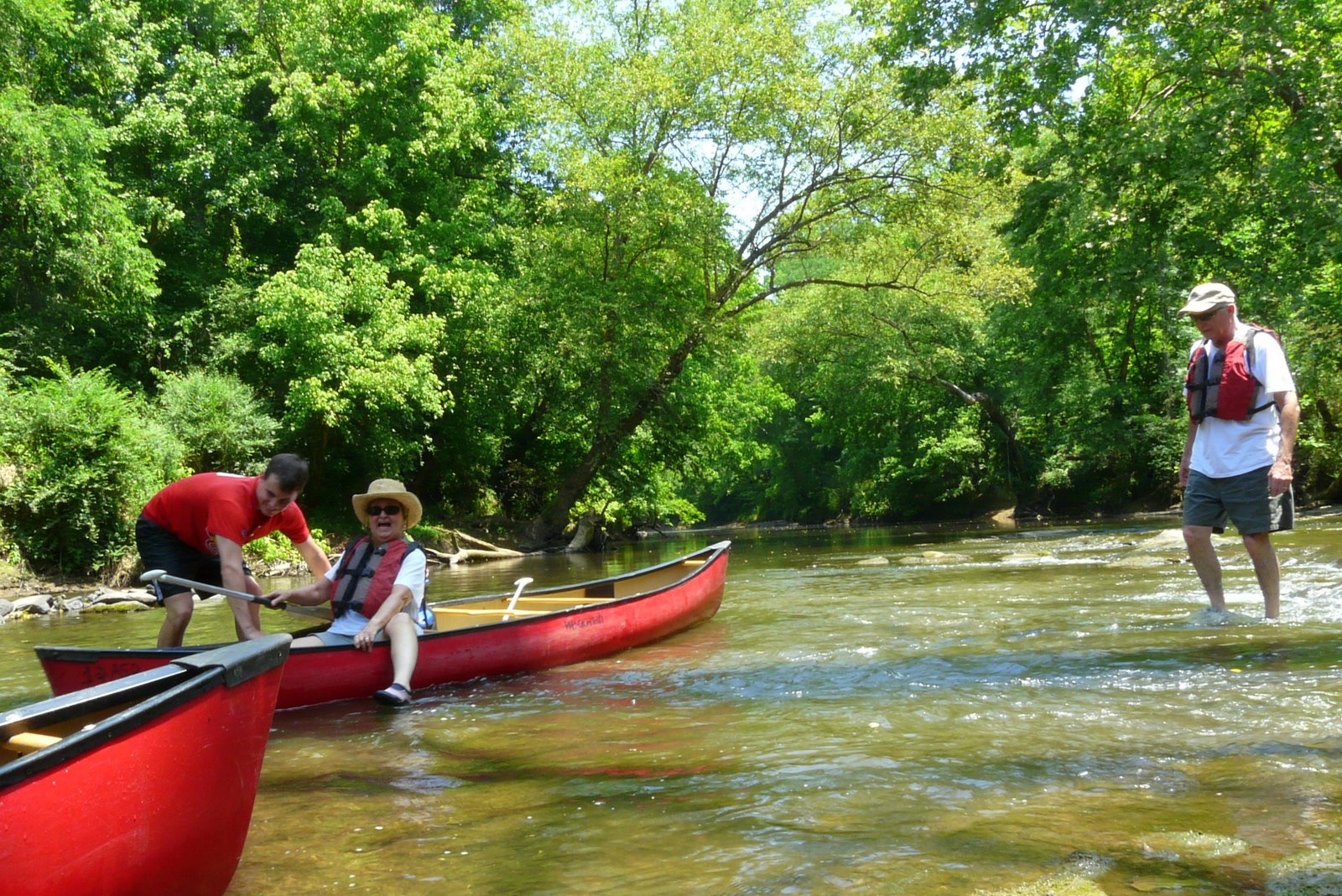 Tales from Bloggeritaville: Canoeing the Cahaba