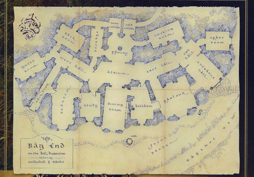 Bag Diaper Images: Bag End Floor Plan