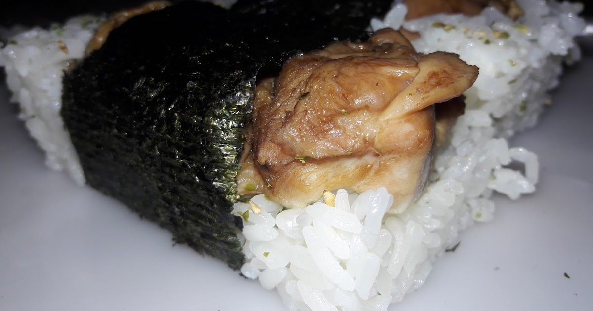 The Kitchen Workout: Steamed Teri- chicken Musubi