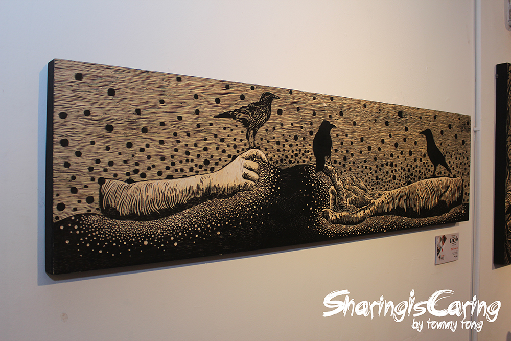 Nandos “The Crow 乌鸦” 艺术画展 Hug Yin Wan