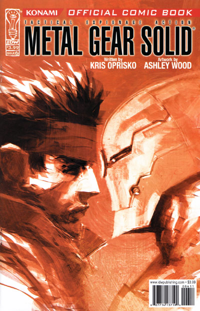 POP CULTURE SHOP: METAL GEAR SOLID COMIC BOOK ASHLEY WOOD KONAMI SNAKE ...