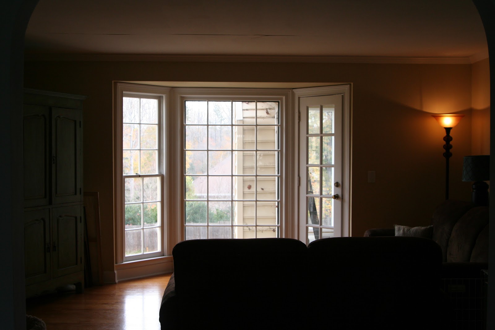 Boxy Colonial: House Tour: Den