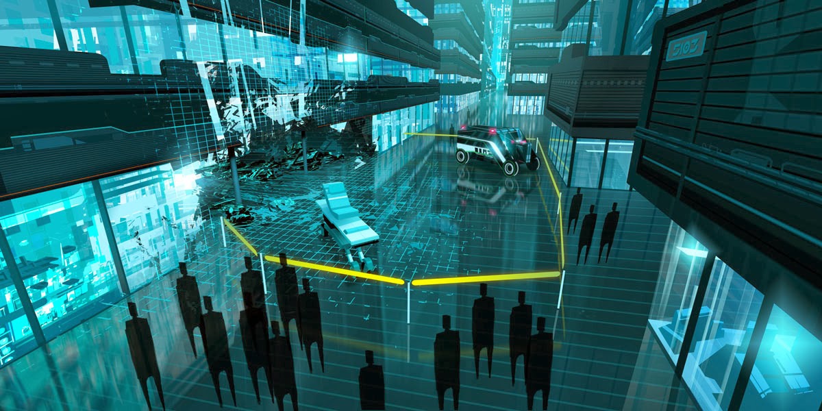 The Art of Tron: Uprising (Part 3 of 4): Buildings and Interiorsplume ...