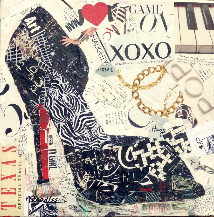 Nancy Standlee Fine Art: Game On, ArtByte Collage Tutorial is Ready ...