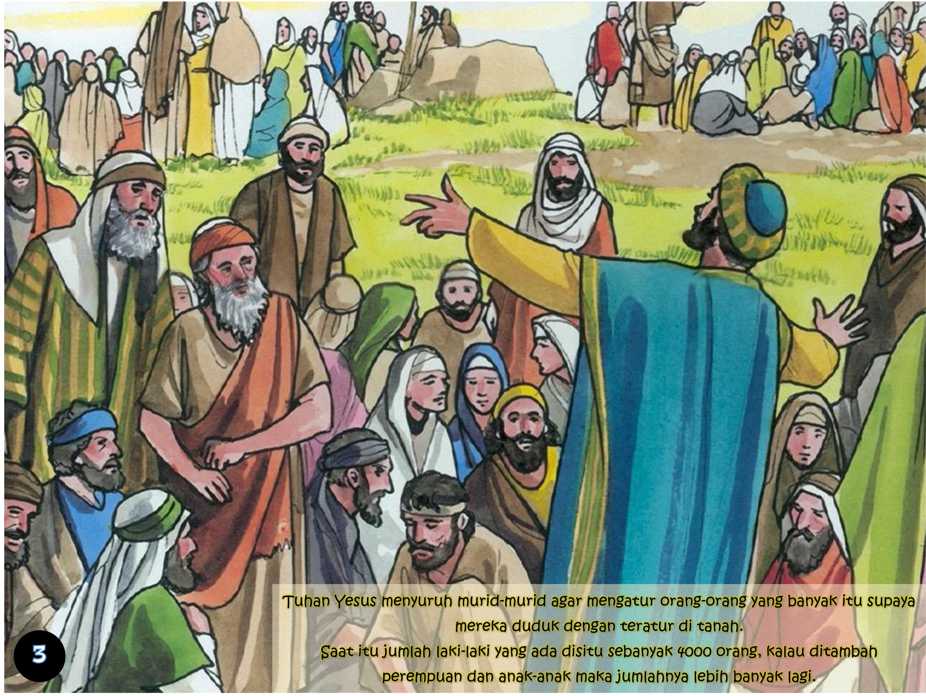 Sekolah Minggu Kreatif: Tuhan Memperhatikan (Matius 15:29-39)