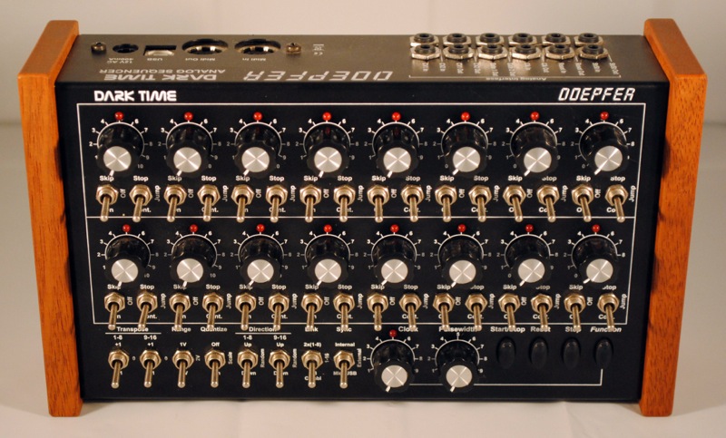 MATRIXSYNTH: Doepfer Dark Time Analog Step Sequencer