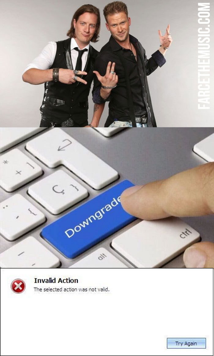 Farce the Music: Monday Morning Memes: Upgrade/Downgrade Edition