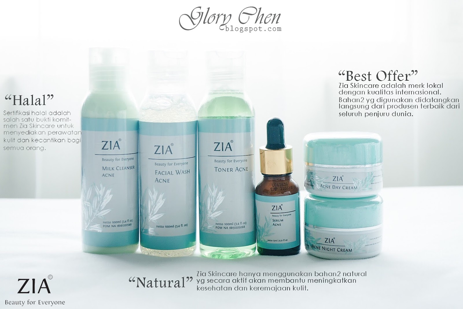 Introduction to Zia Skincare - Glory Chen