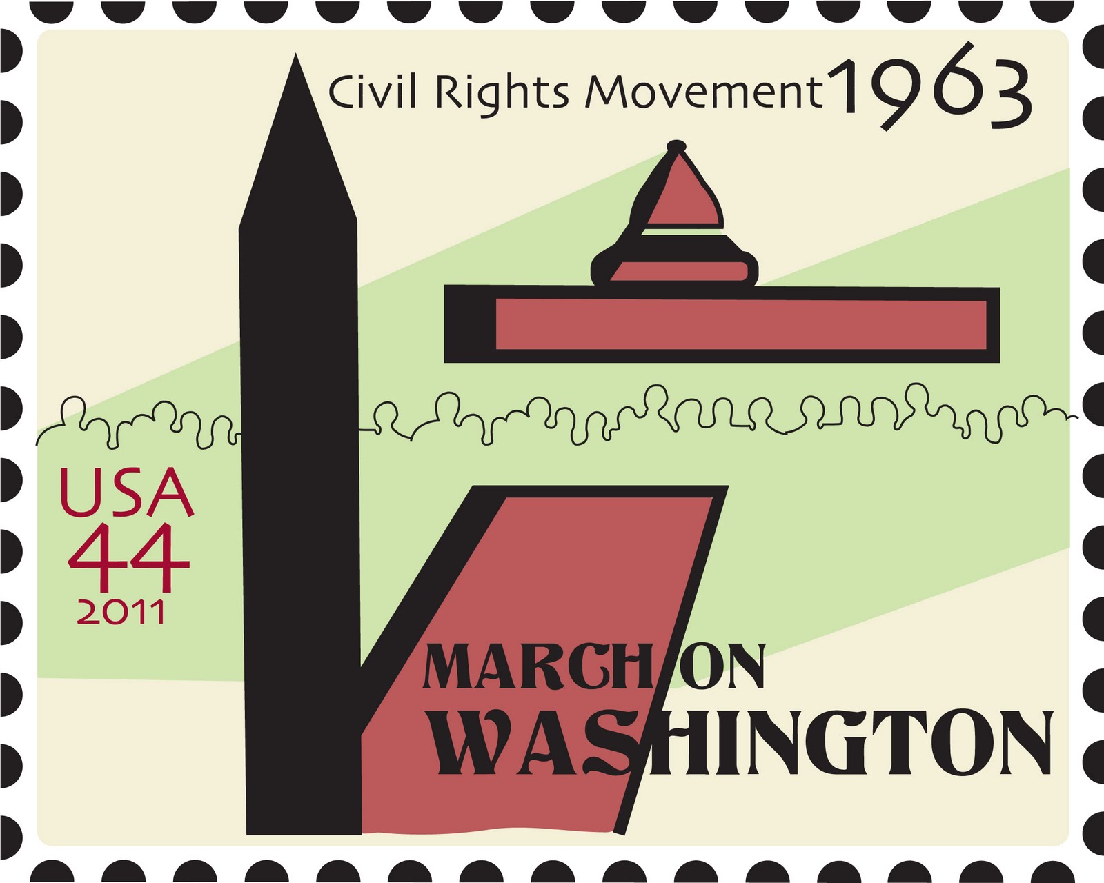 MISC.: Civil Rights Movement Stamp Series