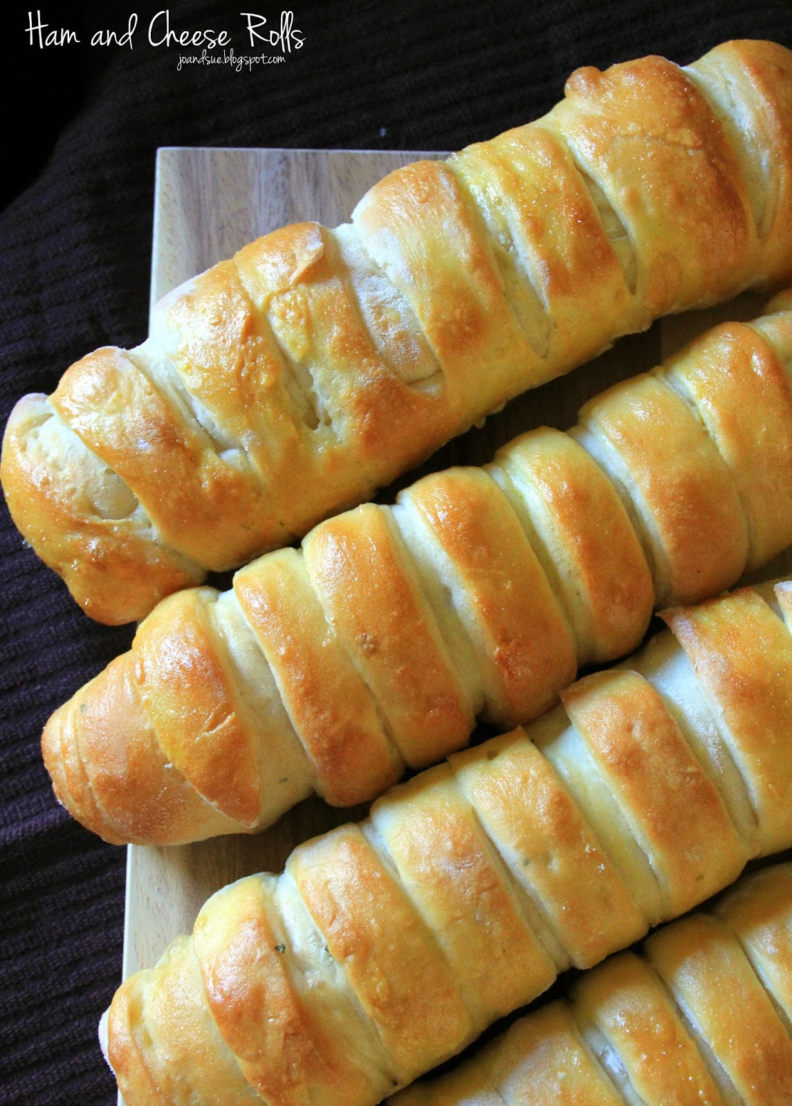 Jo and Sue: Ham and Cheese Rolls