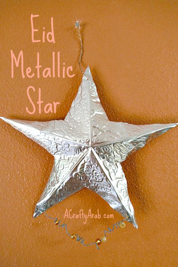 A Crafty Arab: Eid Metallic Star Tutorial