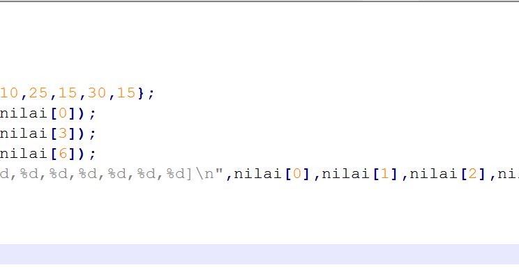 array 1 dimensi - INFORMAN IT