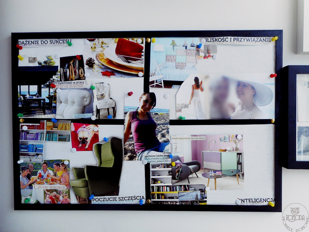 Nowele Domowe : Pamiętnik przyszłości - Tablica marzeń + DIY