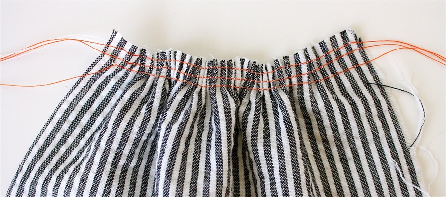 Gathering Fabric 2 ways - MADE EVERYDAY