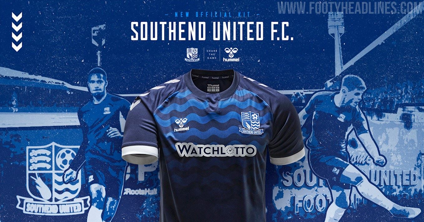 Southend United 20-21 Home Kit Revealed - Footy Headlines