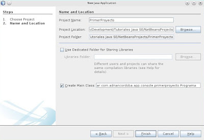 Tutoriales Java SE: Tutorial 03 - Desarrollo de una aplicación Java con NetBeans