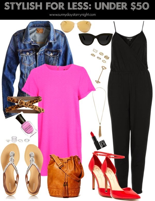 Stylish For Less: Under $50 |Sunny Days & Starry Nights