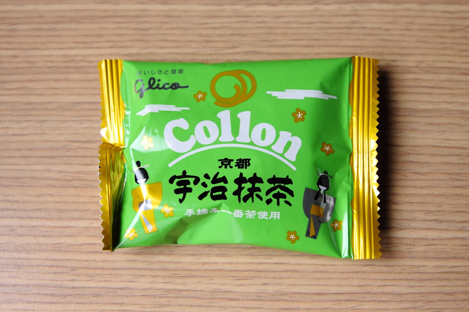 Maccha & Dot dot: Glico Collon 固力果 京都宇治抹茶捲心餅 京都宇治抹茶コロン