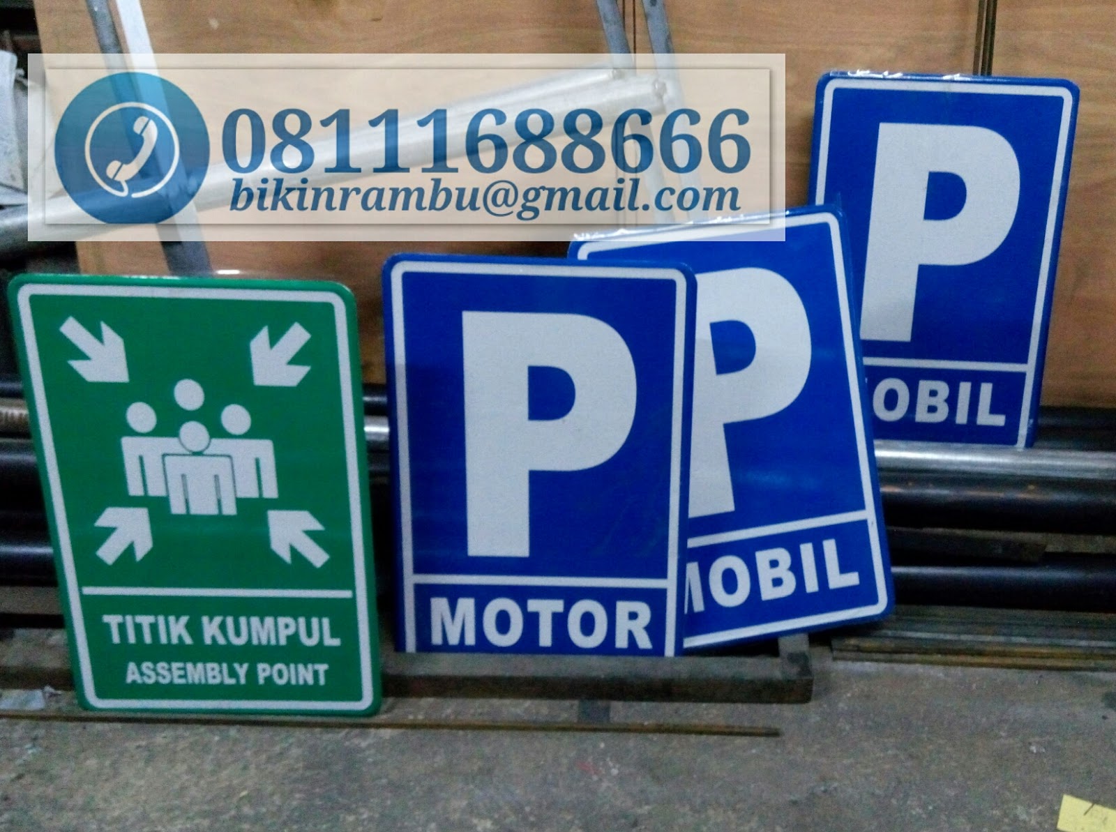 Produsen Rambu lalu lintas, Rambu parkir, Rambu K3, dll: Juli 2014