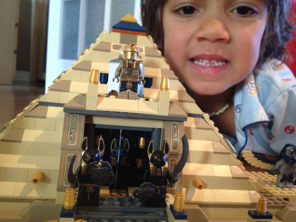 Fully Jointed Play Figures: Lego Pharaoh's Quest + Man of Steel