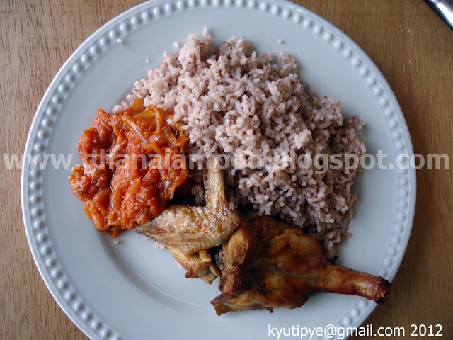 Ghanaian Food: Grilled Chicken