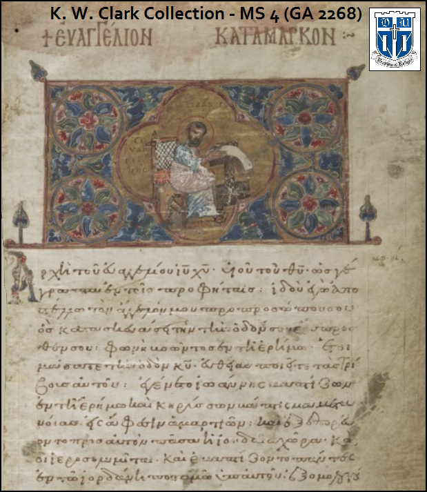 The Text of the Gospels: Greek Manuscripts in the K. W. Clark ...