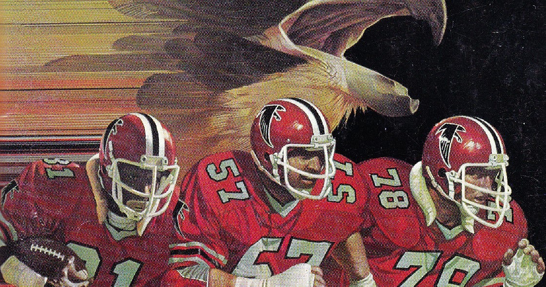 Pro Football Journal Presents: NFL Art: 1981 Altanta Falcons Media ...