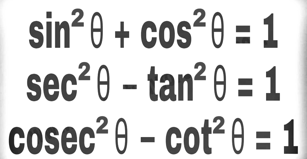 Trigonometric identities.