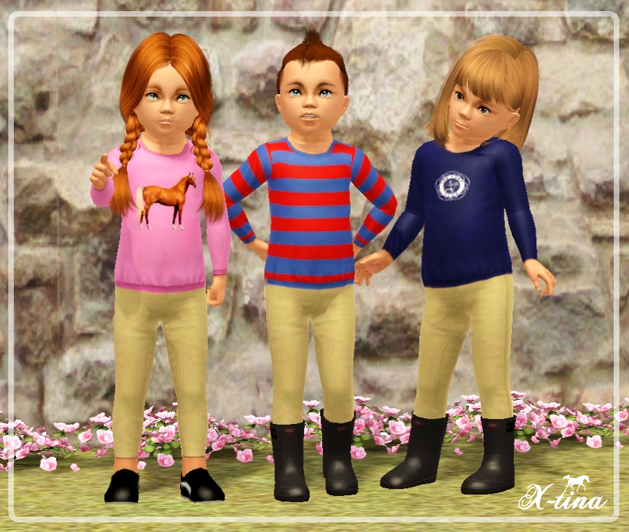 X-tina Sims Equestrian: Toddler Riding Outfit