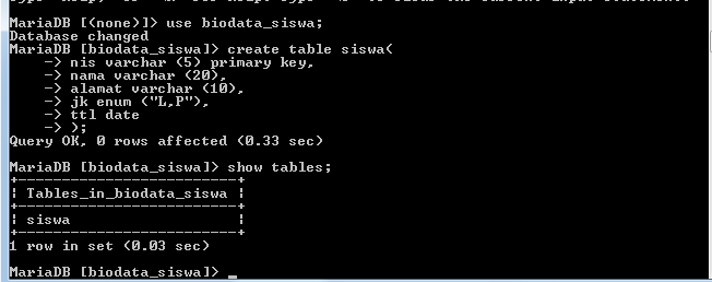 Membuat Database Di Mysql Dengan Xamppcmd Tutorial Spj