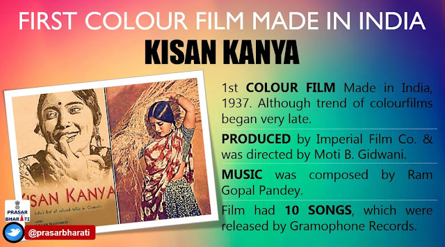 Kisan Kanya(1937) First Colour Film in India - PSC GKLokam