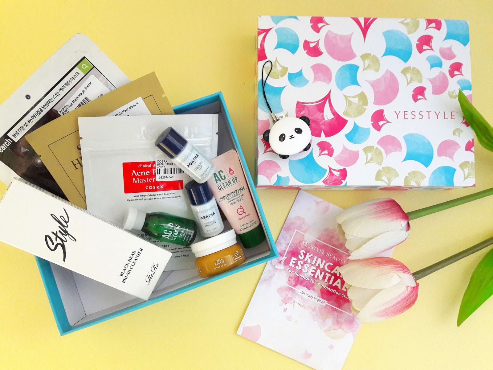 YesStyle Beauty Box - Skincare Essentials - Pink Daisy Loves