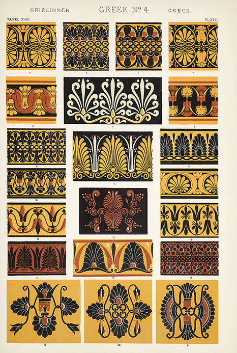 Barbara Brackman's MATERIAL CULTURE: Cotton Boll or Anthemion